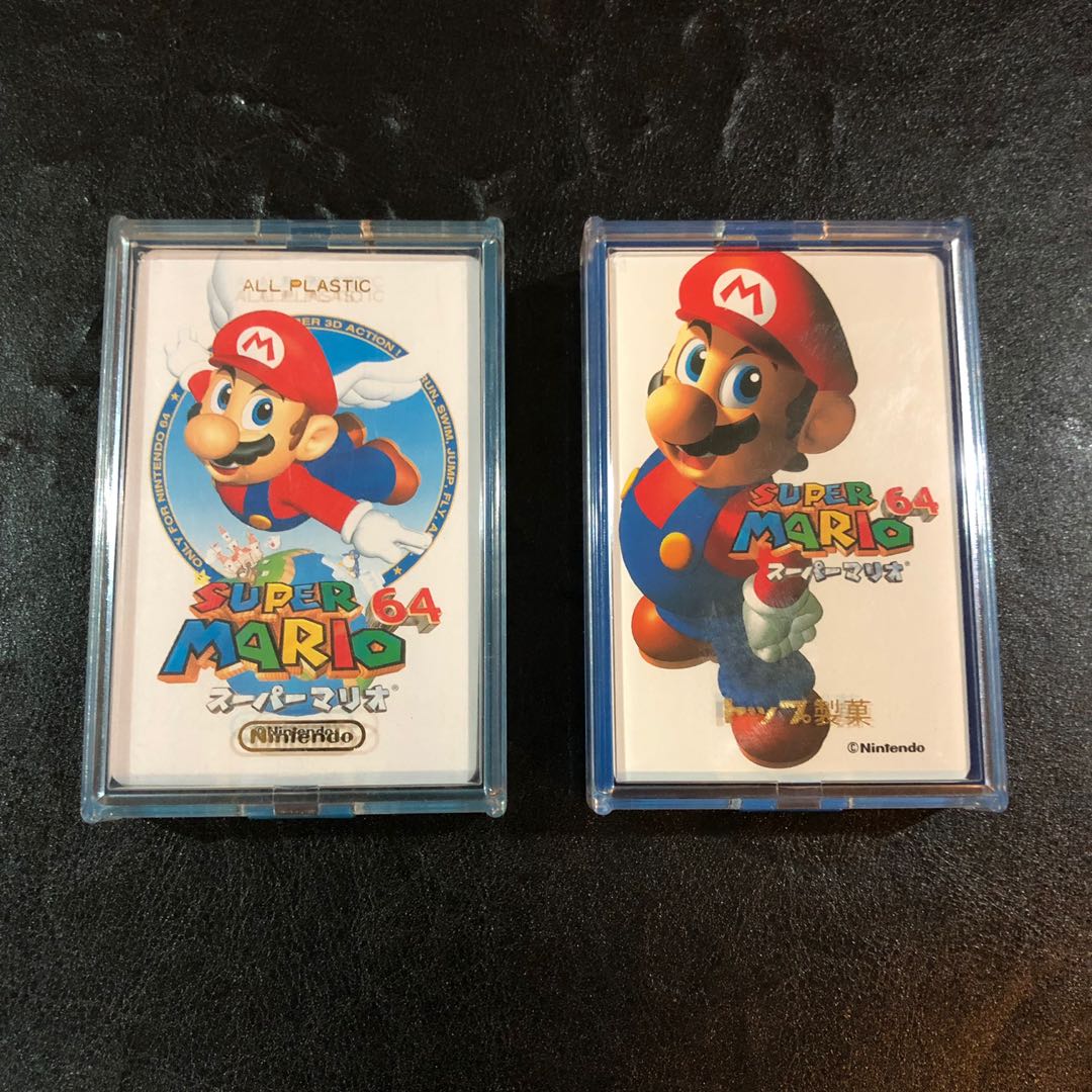 Nintendo Super Mario 64 Trump Card Set, Hobbies & Toys, Toys & Games on ...