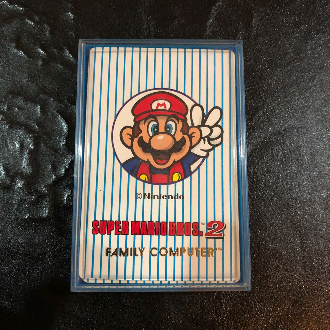 Nintendo Super Mario Bros 2 Trump Card Set, Hobbies & Toys, Toys ...