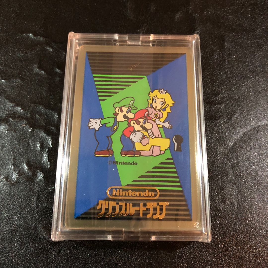 Nintendo Super Mario Luigi Peach Plastic Trump Card, Hobbies & Toys ...