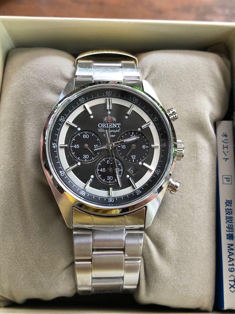 Orient Neo70’s Solar “Dark Gray” Panda, Men's Fashion, Watches ...