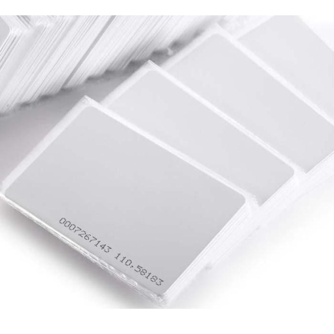 Proximity RFID Card 125KHz Blank EM4100 Chip, access control ID card ...