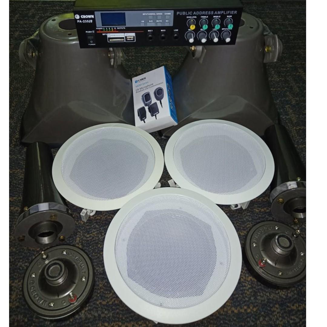 Public Address System, Hobbies & Toys, Music & Media, Musical ...