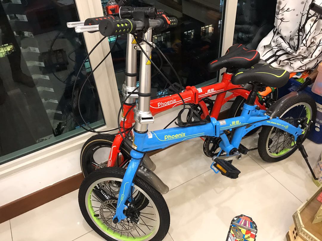 Red and blue bicycle, Bicycles & PMDs, Bicycles, Road Bikes on Carousell