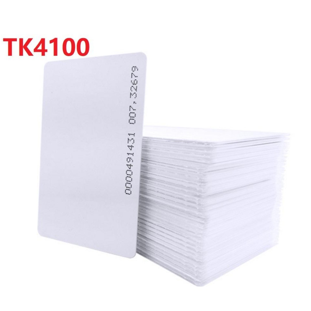 RFID Proximity card, 125khz RFID TK4100 blank card PVC thin 0.84mm RFID ...
