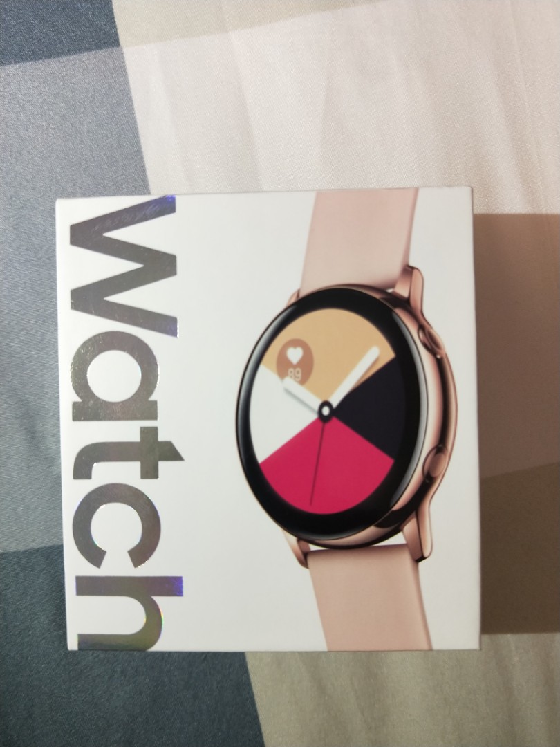 Samsung Galaxy Watch Active (Rose Gold), Mobile Phones & Gadgets ...