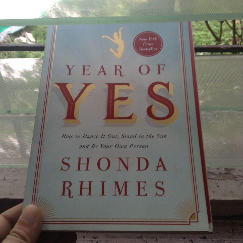Shonda Rhimes year of Yes book, Hobbies & Toys, Books & Magazines ...