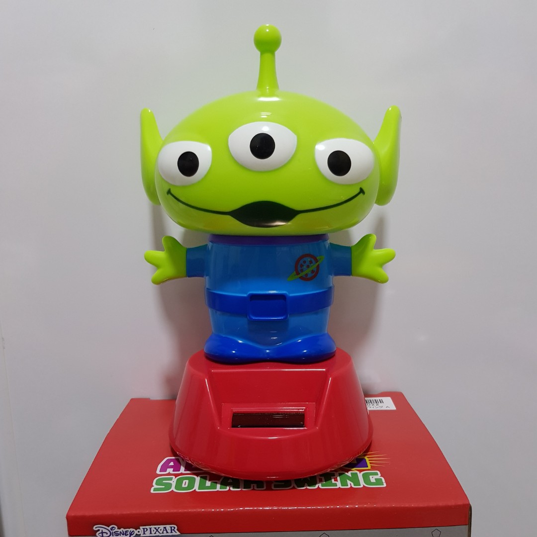 Solar Head Swing Toy Story Little Green Men Disney, Hobbies & Toys ...