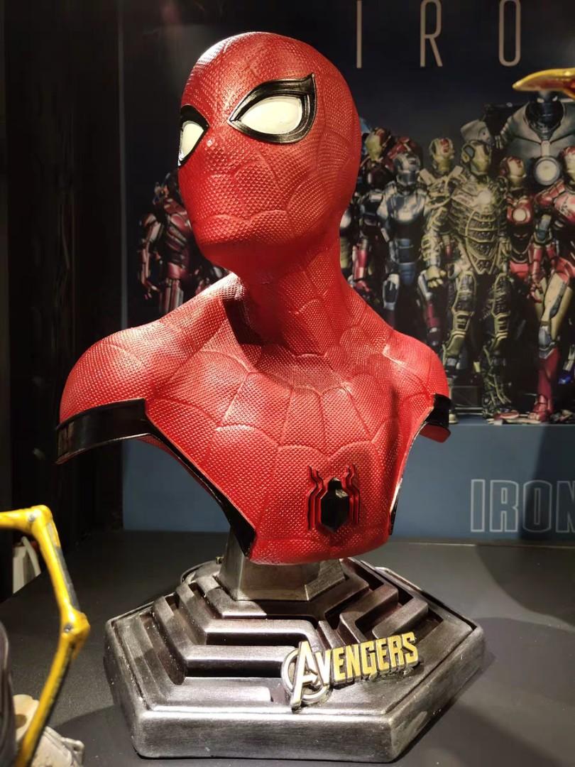 Spiderman half statue, Hobbies & Toys, Collectibles & Memorabilia, Fan ...