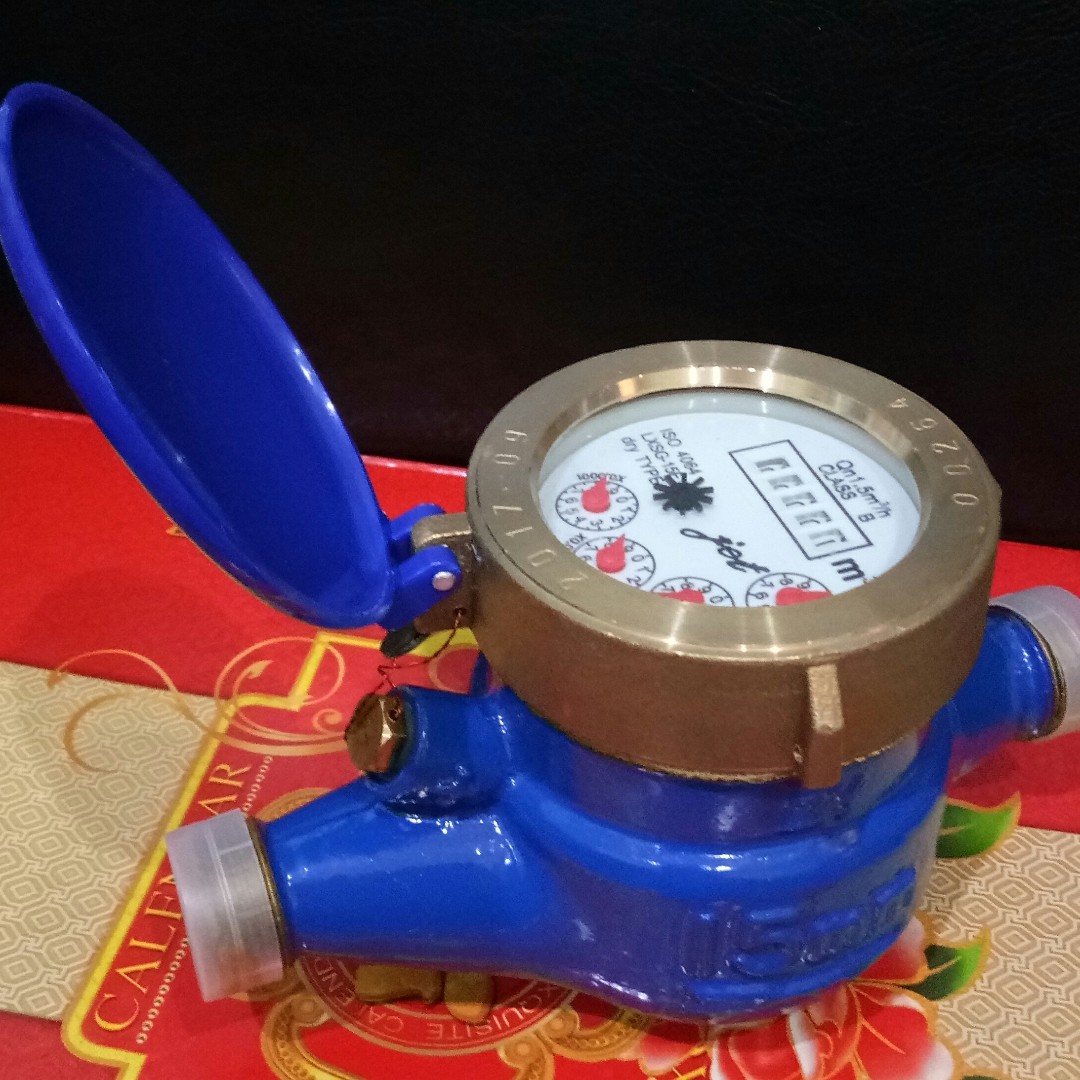 water meter 15mm diameter series II cast iron, Furniture & Home Living ...