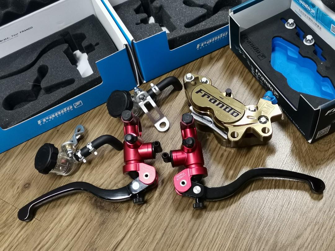 Yamaha Aerox brake upgrade set, Motorcycles, Motorcycle Accessories on ...