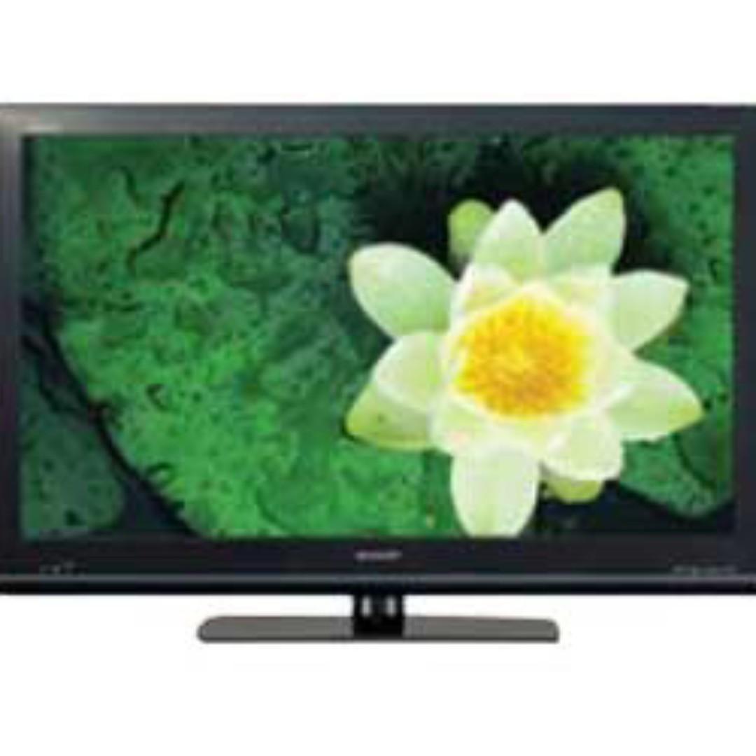 32" LCD TV Sharp LC-32LE430M, TV & Home Appliances, TV & Entertainment ...