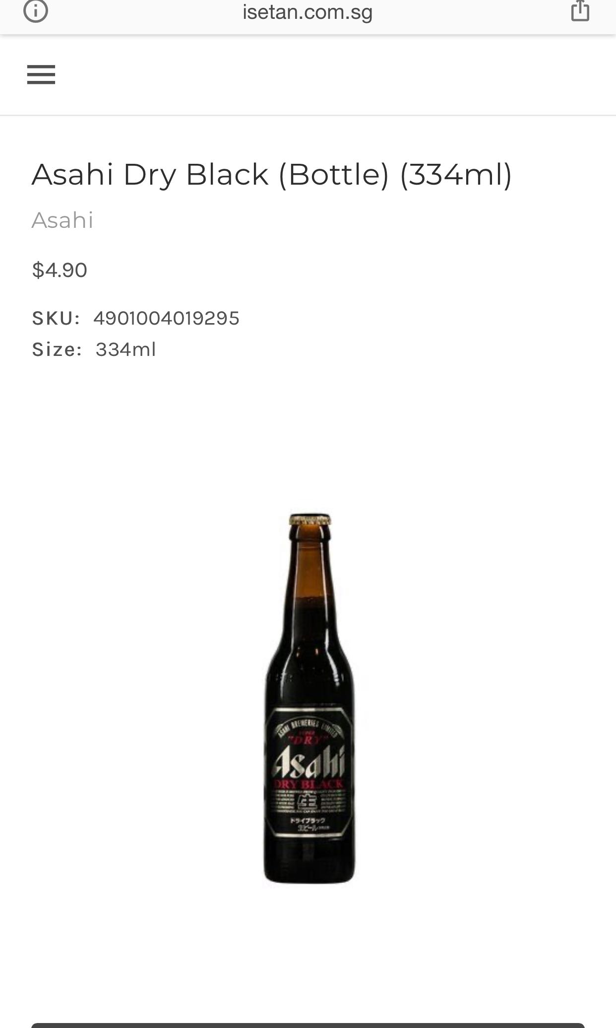 Asahi super dry black box (expired date), Food & Drinks, Packaged ...