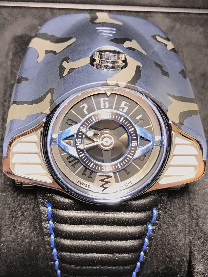 Azimuth Gran Turismo Blue Camo. , Luxury, Watches on Carousell