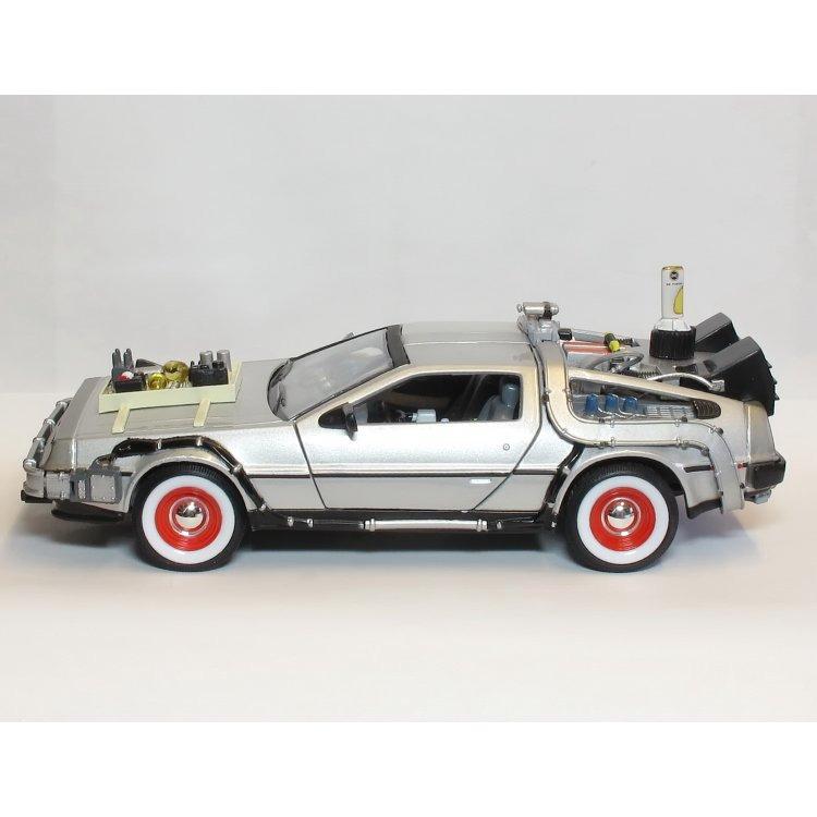 Back to the Future III - Delorean Time Machine 1/24 model car, Hobbies ...