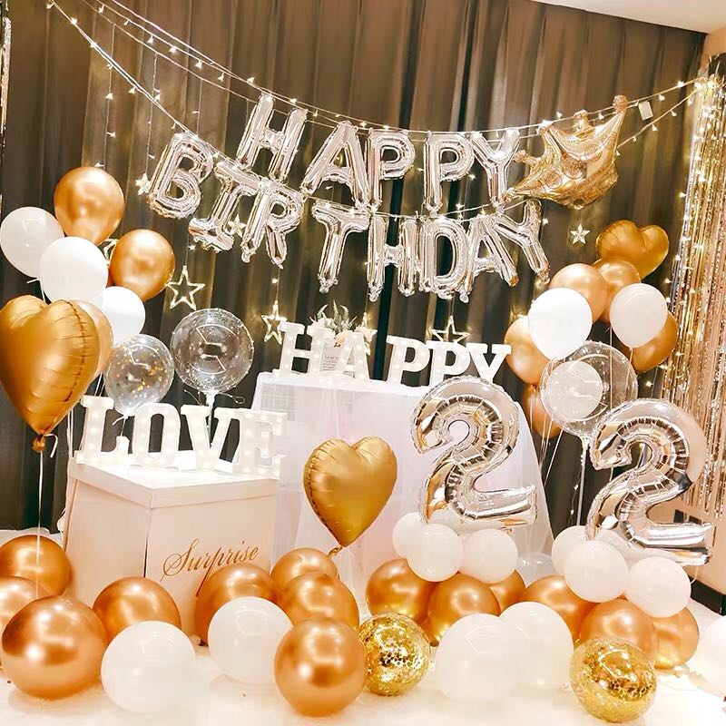 Birthday decoration set [DIY0001], Hobbies & Toys, Stationery & Craft ...