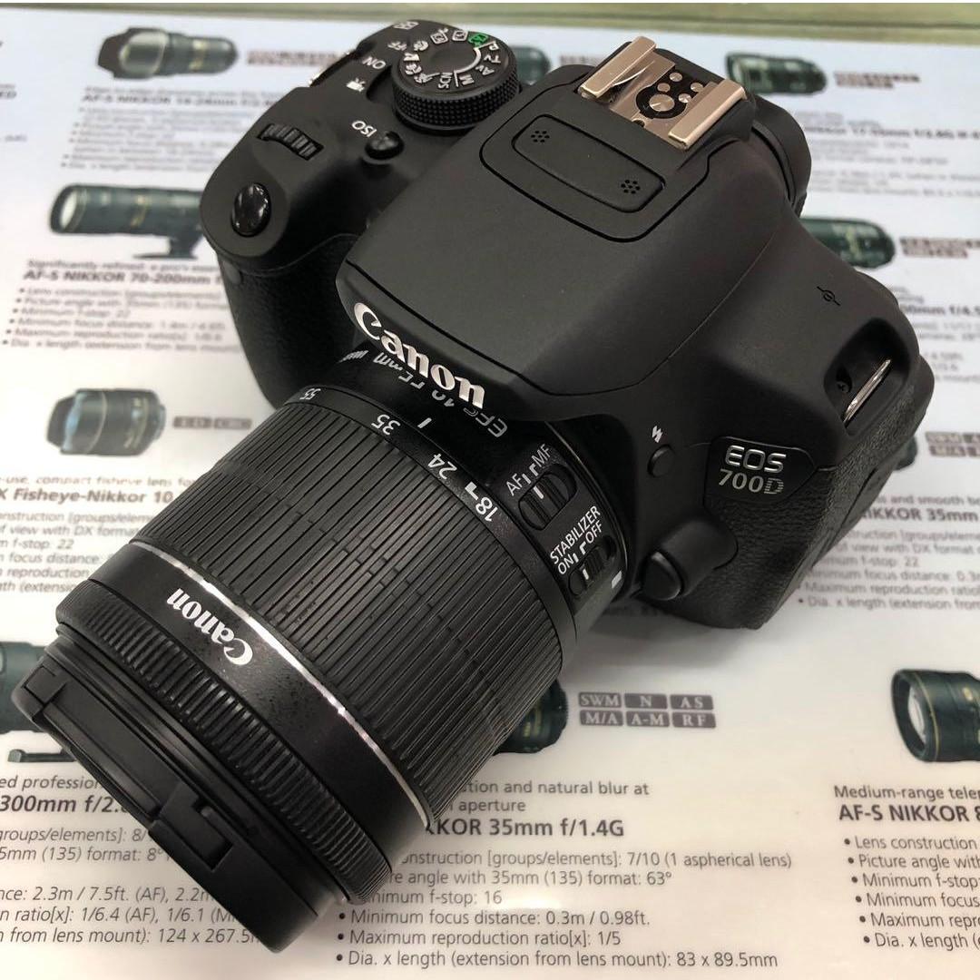 Canon EOS 700D + 18-55mm STM Lens (Low Shutter Count), Photography ...