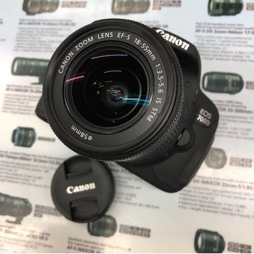 Canon EOS 700D + 18-55mm STM Lens (Low Shutter Count), Photography ...