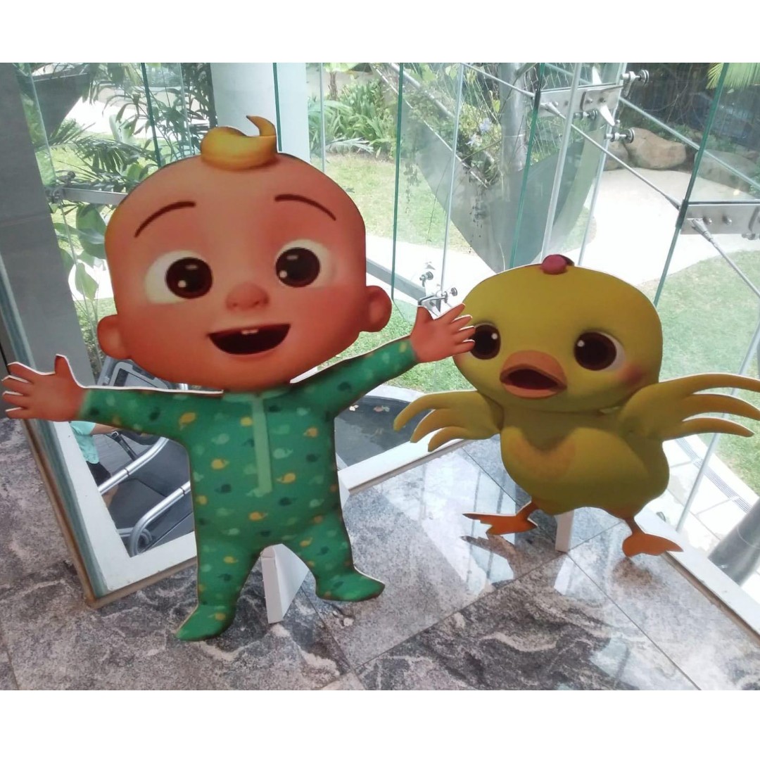 Cocomelon standees for birthday decorations, Hobbies & Toys, Stationery ...
