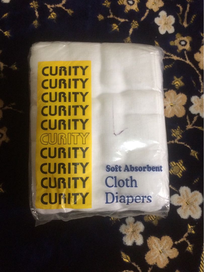 Curity lampin cloth diapers, Babies & Kids, Bathing & Changing, Diapers ...