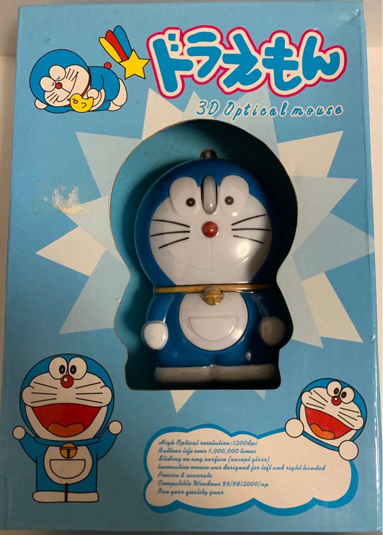 Doraemon 3D Optical Mouse, Computers & Tech, Parts & Accessories, Mouse ...