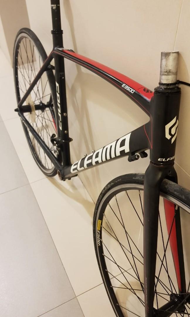 Elfama E3500 Aluminium Road Bike, Sports Equipment, Bicycles & Parts, Bicycles on Carousell
