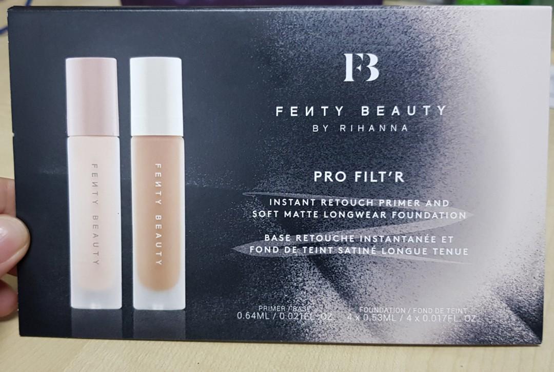 Fenty Beauty Pro Filt'r instant retouch primer and soft matte longwear ...
