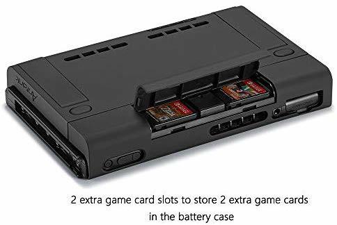 Antak Nintendo Switch Battery Case 6500mAh Portable Charging Case ...