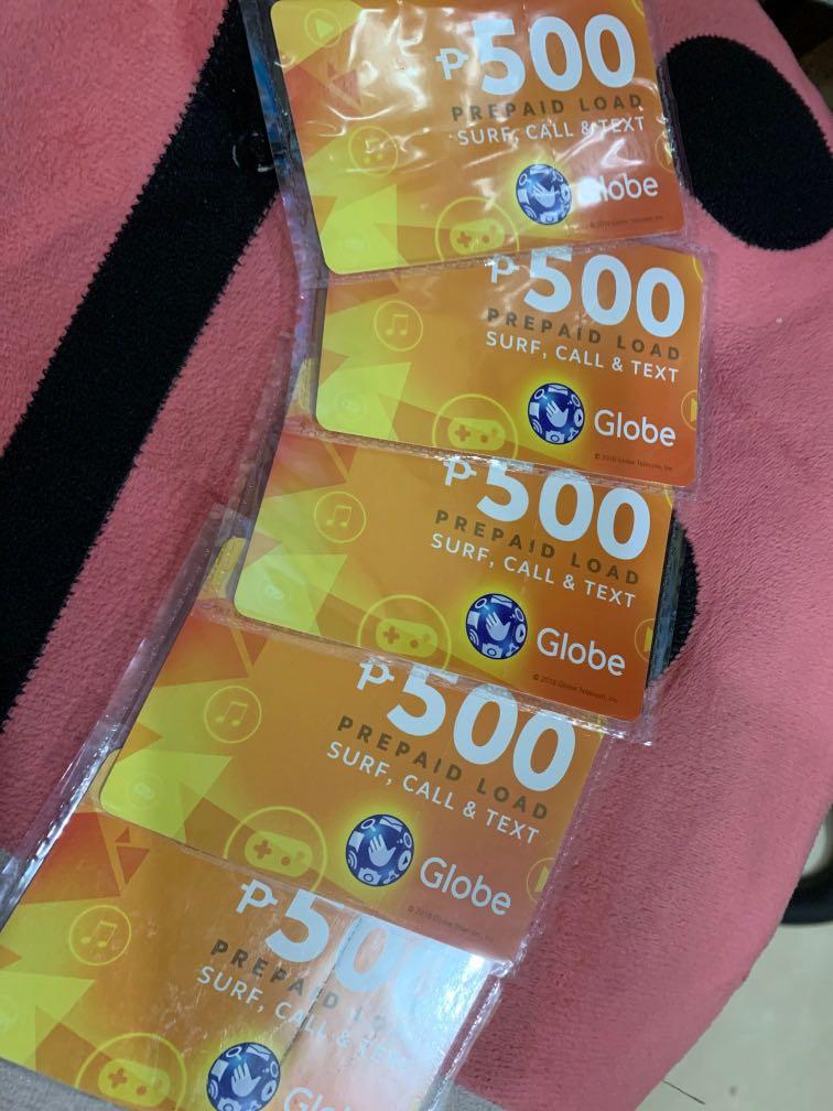 Globe Load Cards, Tickets & Vouchers, Store Credits on Carousell