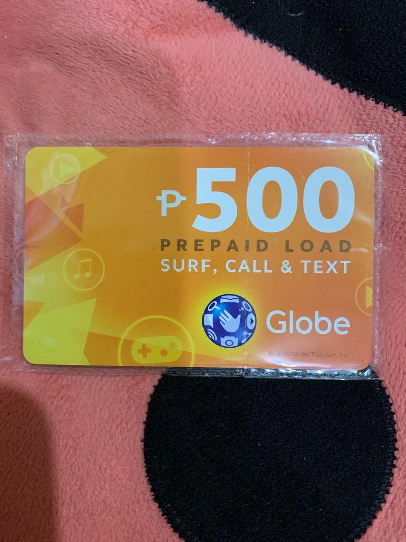 Globe Load Cards, Tickets & Vouchers, Store Credits on Carousell