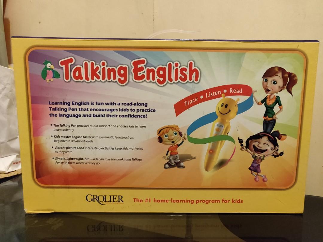 Grolier talking english and fun thinkers, Hobbies & Toys, Books ...