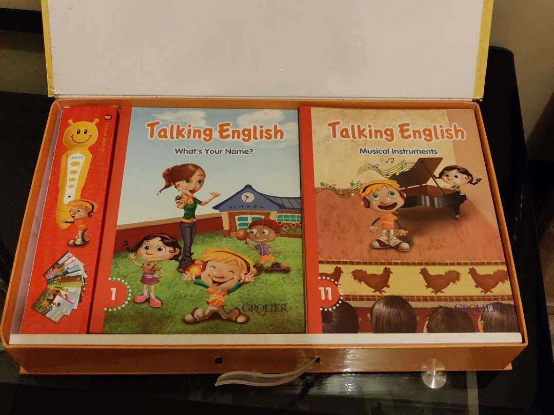 Grolier talking english and fun thinkers, Hobbies & Toys, Books ...