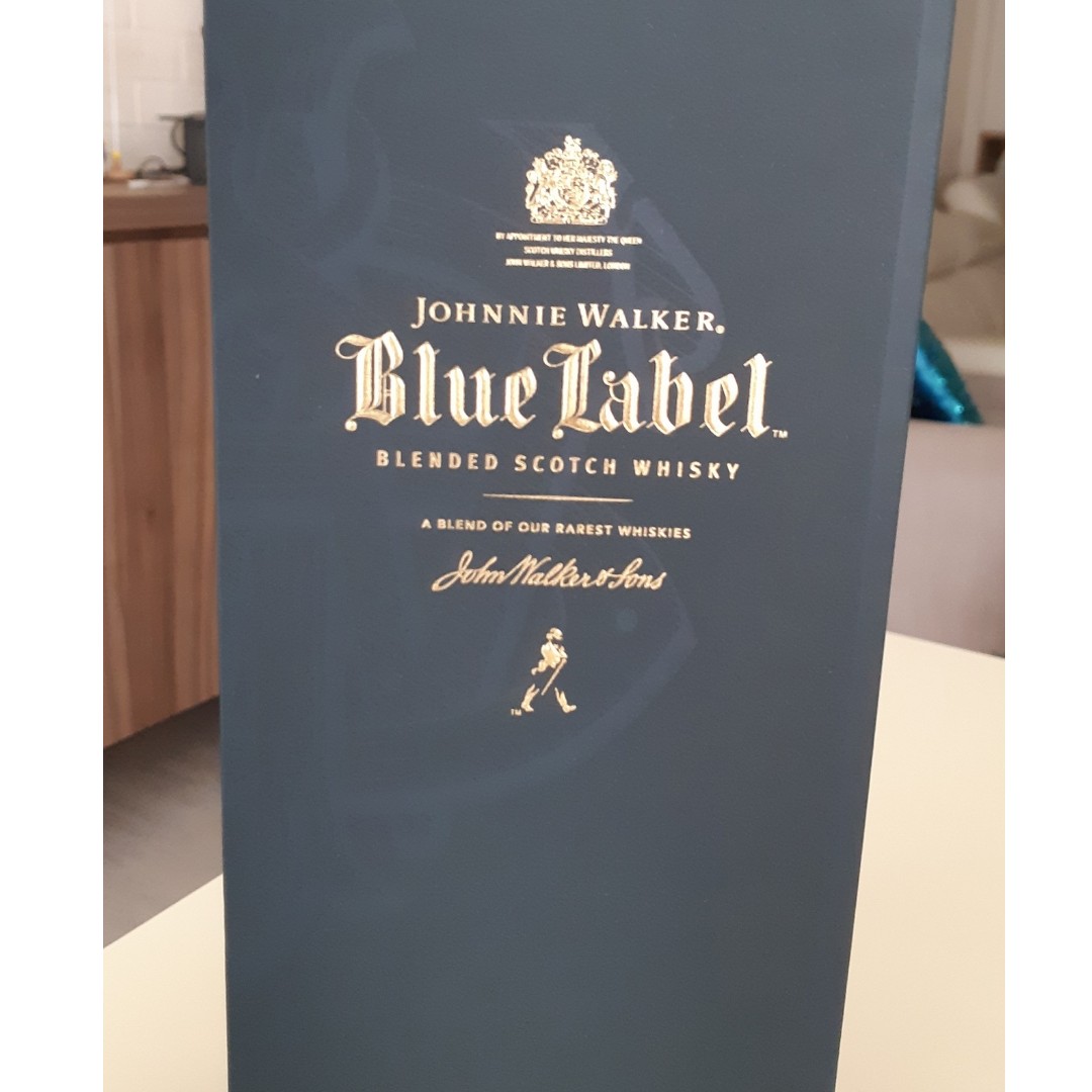 JW Blue Label 1 L, Food & Drinks, Alcoholic Beverages on Carousell