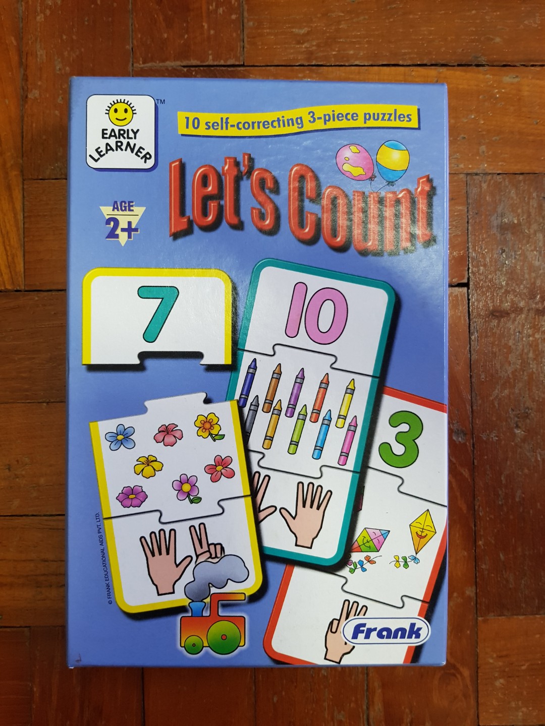 Let's Count 3-piece puzzles to teach counting, Hobbies & Toys, Toys ...