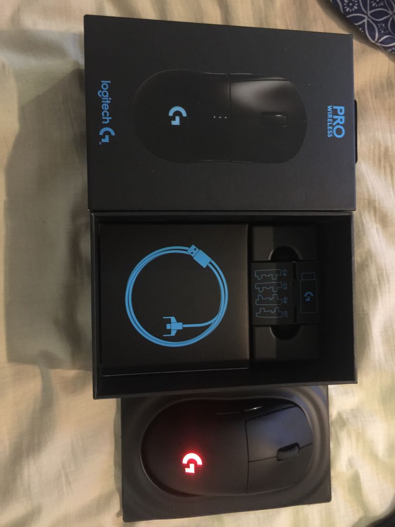 Logitech Gpro wireless mouse, Computers & Tech, Parts & Accessories, Computer Keyboard on Carousell