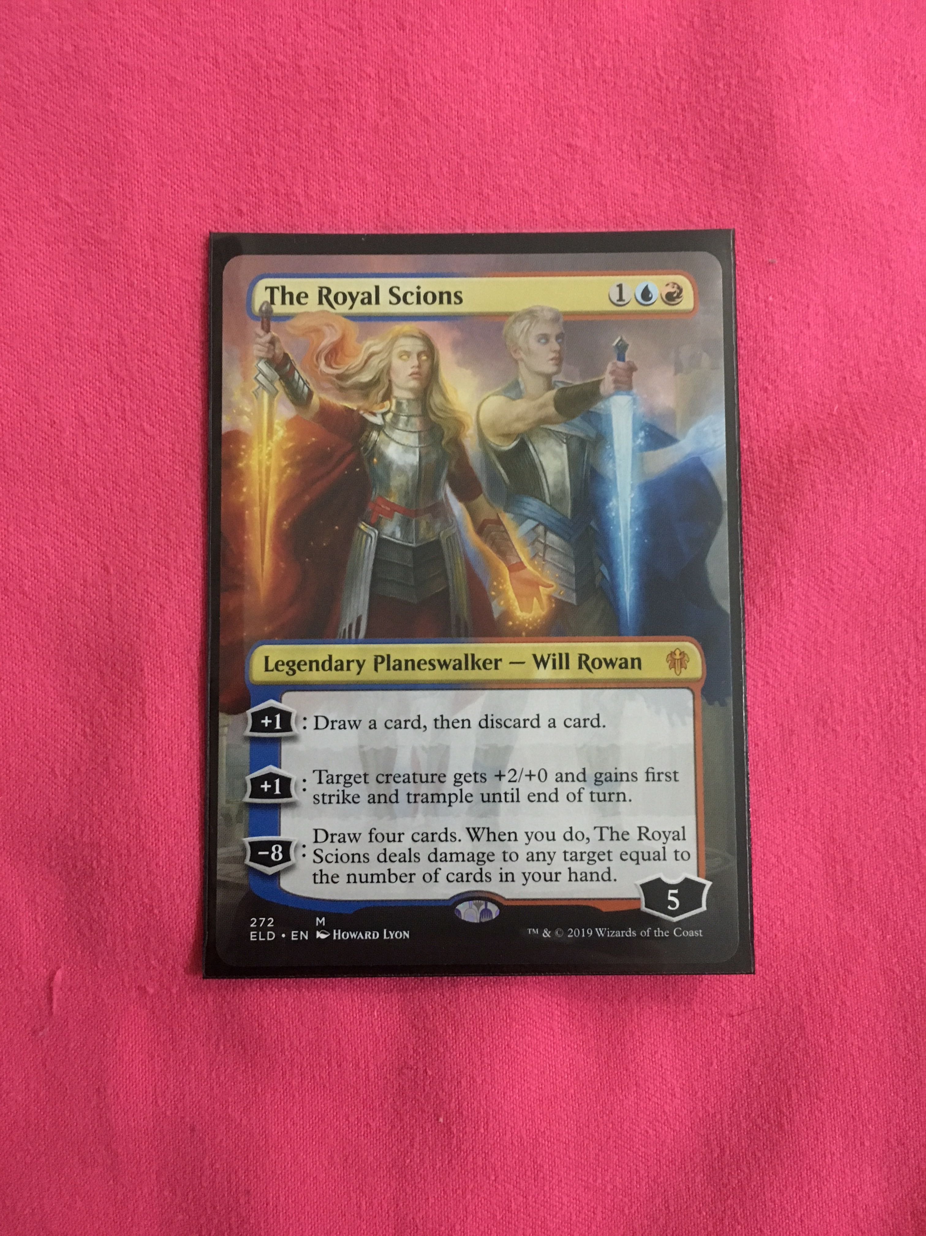 Magic the Gathering MTG: The Royal Scions (Full ALT Art), Hobbies ...