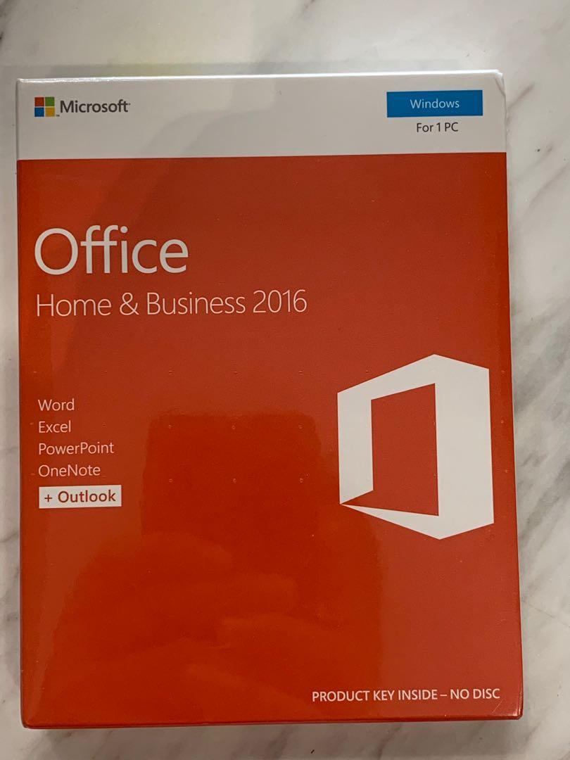 Microsoft Office 2016, Computers & Tech, Parts & Accessories, Software ...