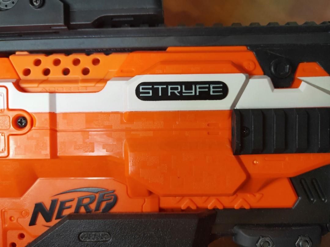Nerf Stryfe (Kriss Vector build), Hobbies & Toys, Toys & Games on Carousell