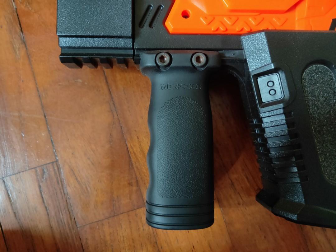 Nerf Stryfe (Kriss Vector build), Hobbies & Toys, Toys & Games on Carousell