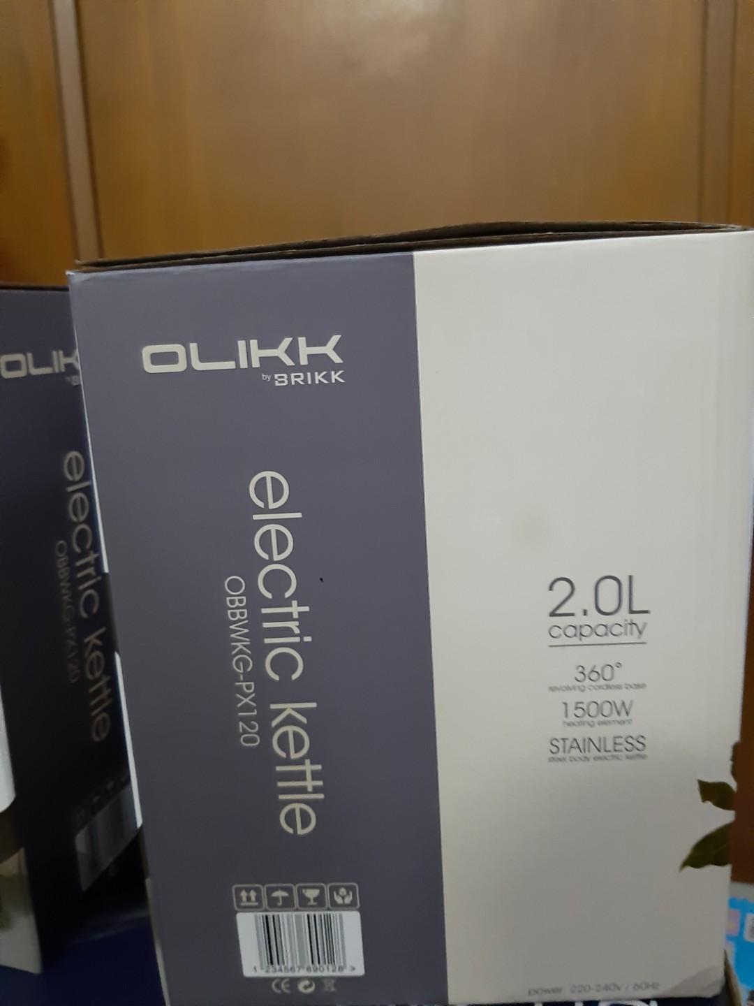 Olikk by Brikk Electric Kettle, TV & Home Appliances, Kitchen ...