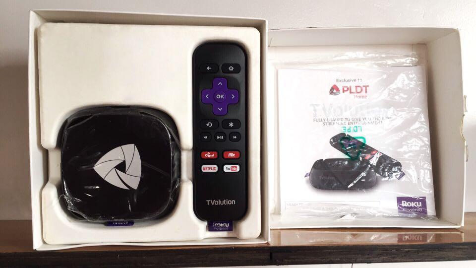 PLDT TVolution by Roku, TV & Home Appliances, TV & Entertainment, Media ...