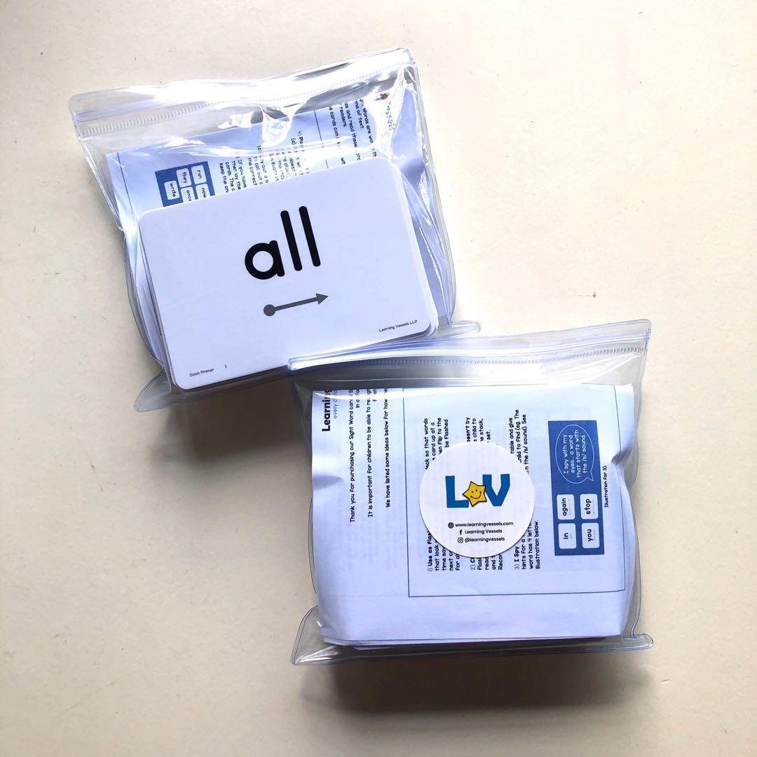 Primer Flash Cards, Hobbies & Toys, Toys & Games on Carousell