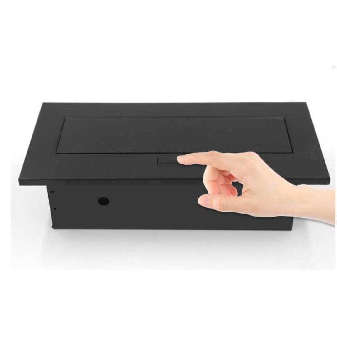 Recess Table Top Console With 4 Socket Outlet, Furniture & Home Living ...