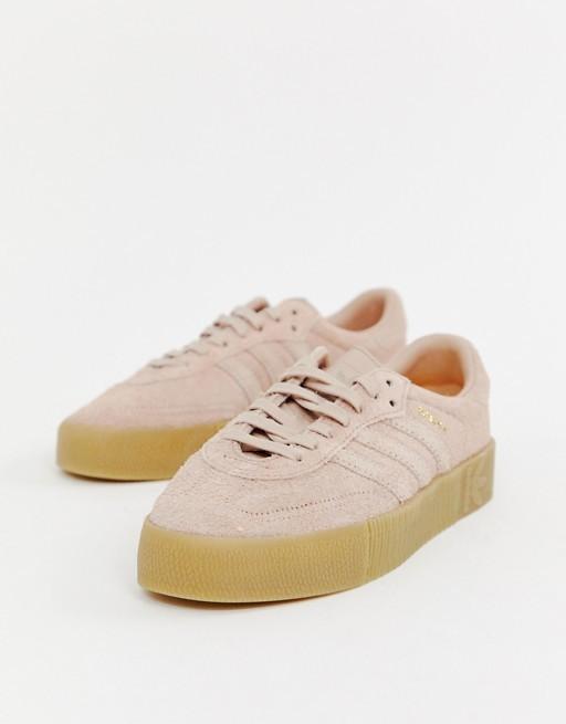 adidas Originals Samba Rose sneakers In Pink, Women's Fashion, Footwear ...