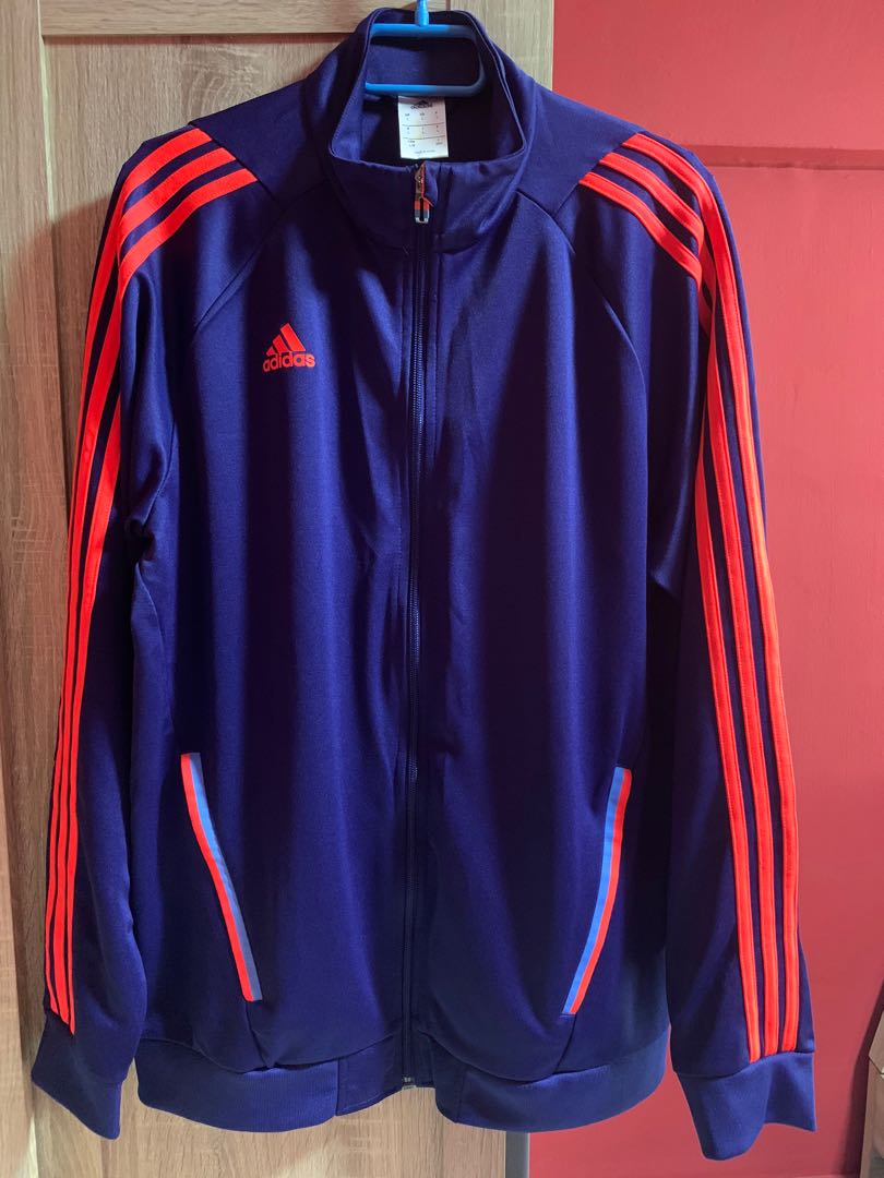 Adidas Track Jacket, Men's Fashion, Activewear on Carousell