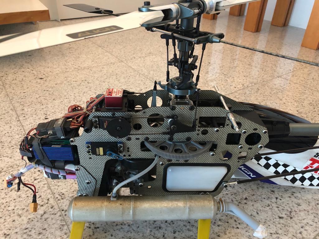 Align Trex 600 Nitro Helicopter, Hobbies & Toys, Toys & Games on Carousell