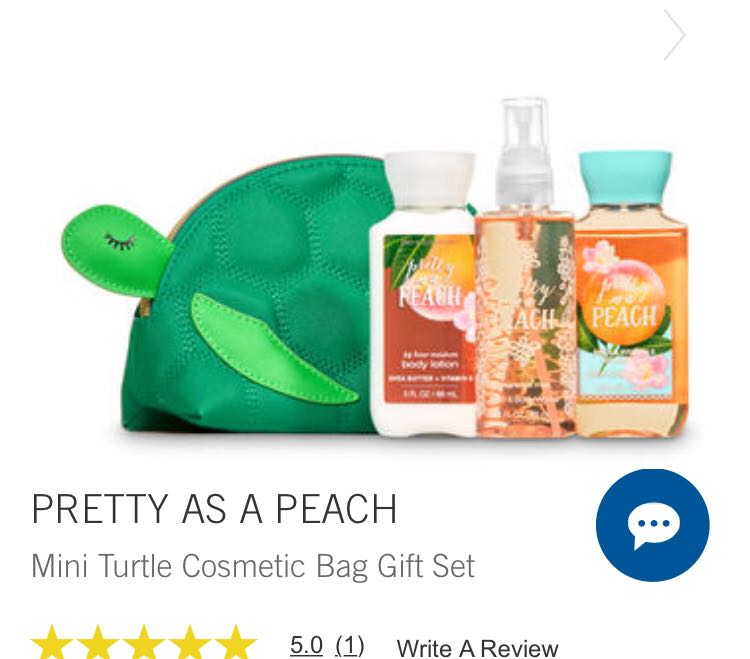 Bath& Body Works Mini Cosmetic gift set, Beauty & Personal Care, Bath ...