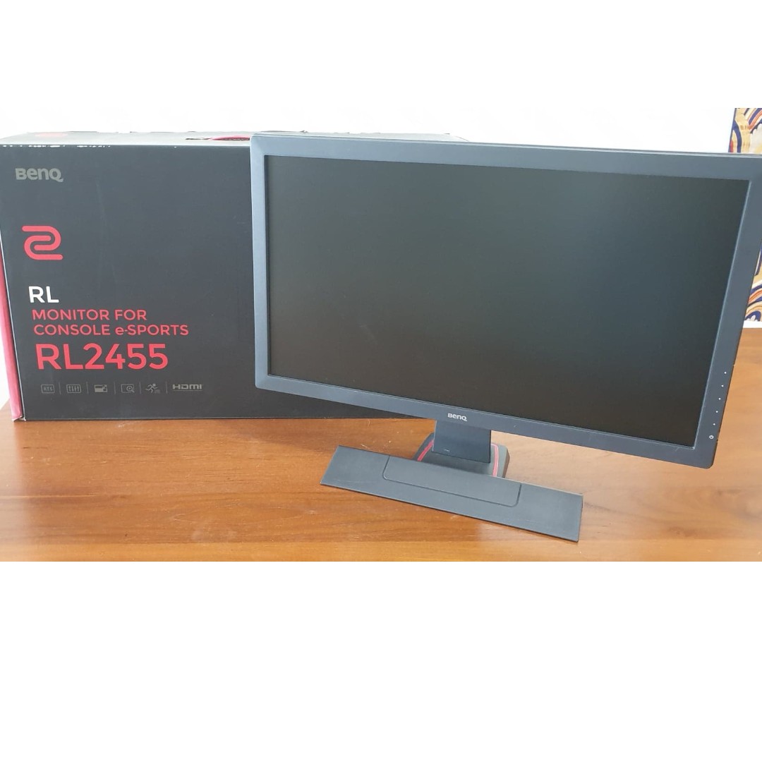 BenQ RL2455 1ms 24 inch Gaming Monitor, Computers & Tech, Parts ...