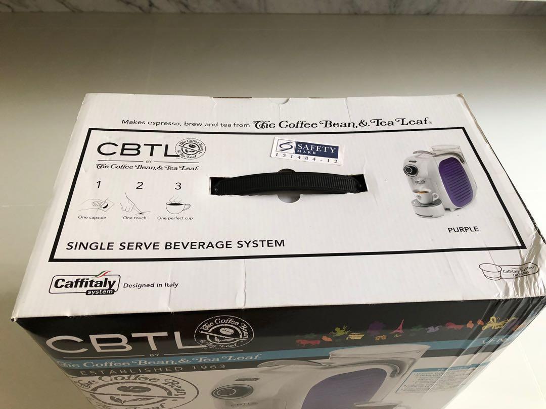 BNIB CBTL By the Coffee Bean & Tea leaf, TV & Home Appliances, Kitchen ...