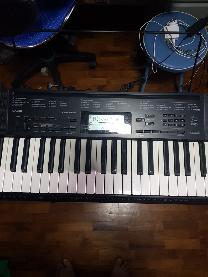 Casio Keyboard, Hobbies & Toys, Music & Media, Musical Instruments on ...