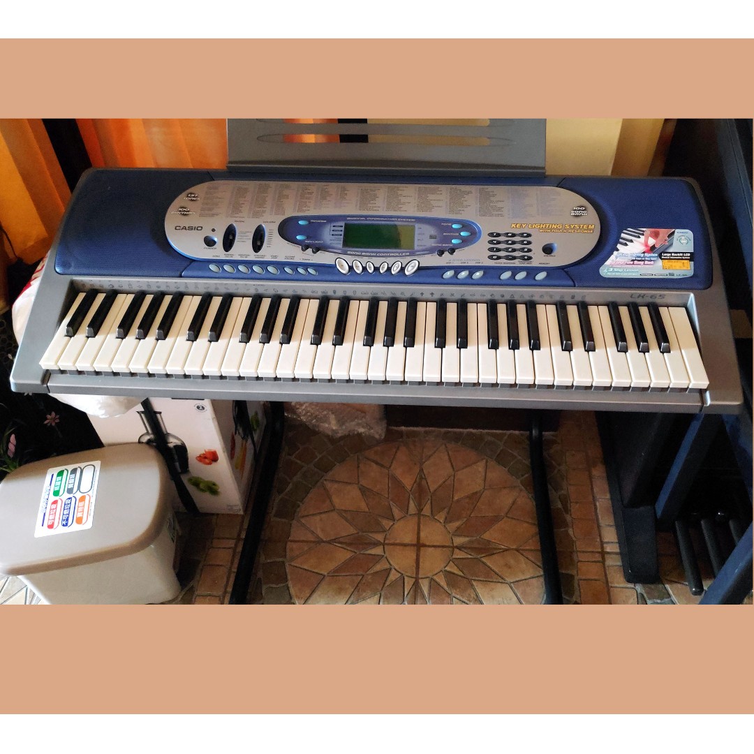 Casio Organ/Keyboard LK-65, Hobbies & Toys, Music & Media, Musical ...